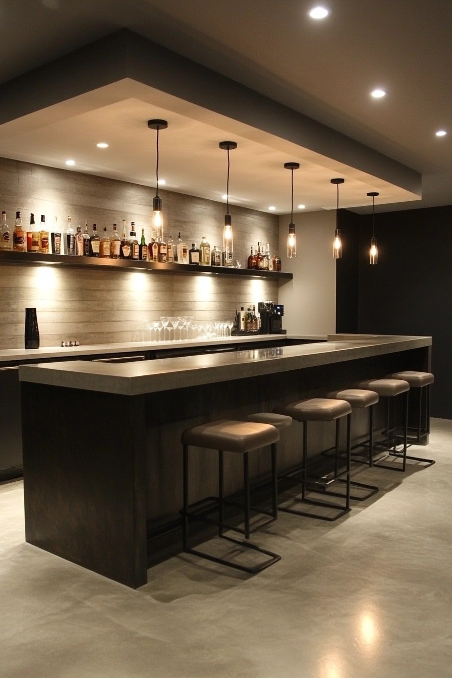 19 Basements Bar Ideas For The Ultimate Home Hangout Spot - Good Thingz