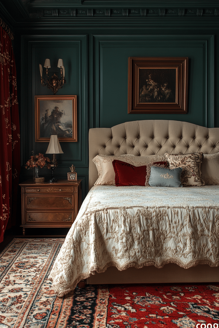 19 Dark Teal Bedroom Ideas For A Modern And Moody Vibe - Good Thingz